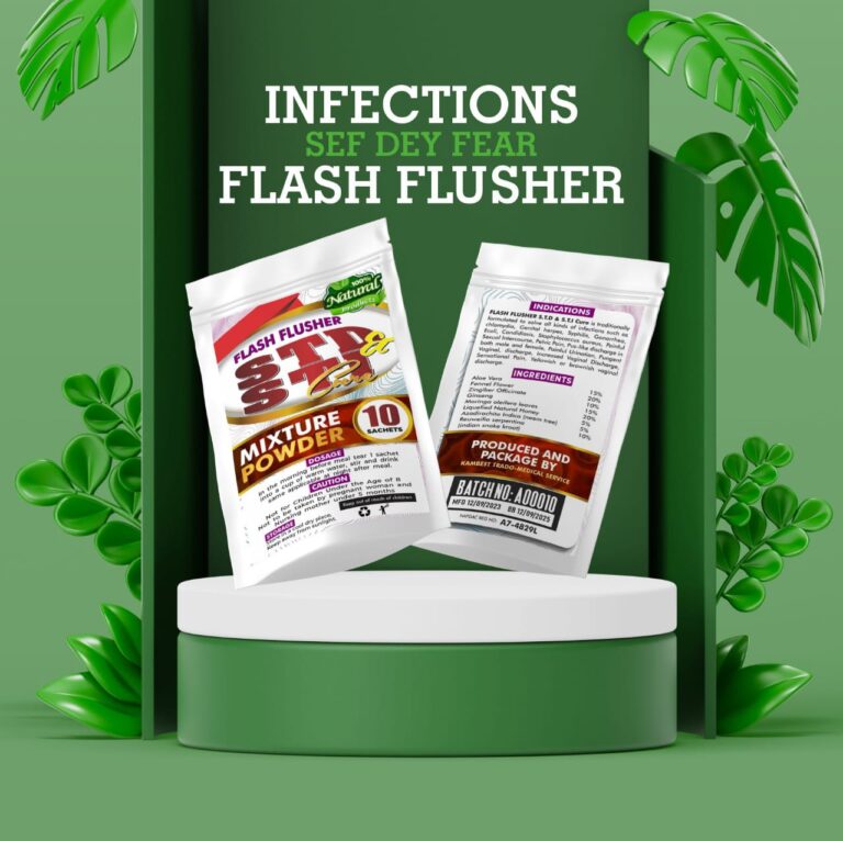 Flash Flusher And Powder / STIs And UTIs Treatment