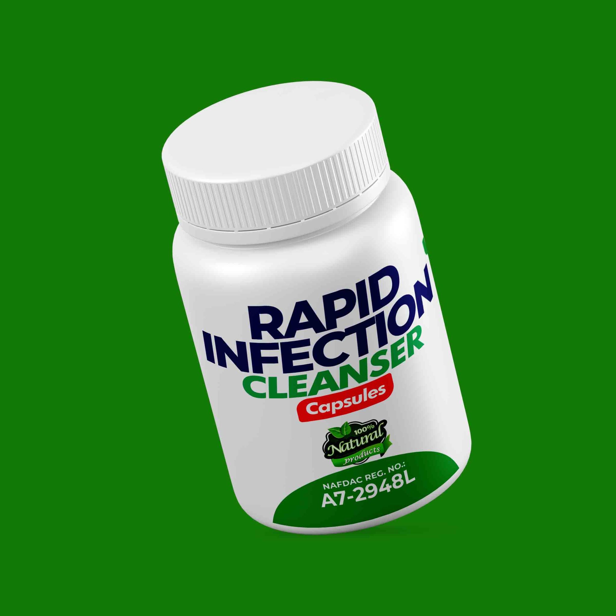Rapid Infection Cleanser Capsules / UTIs And STIs Treatment